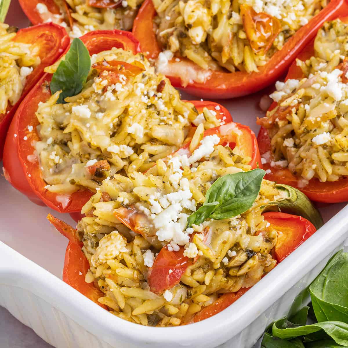 Orzo Stuffed Peppers The Salty Marshmallow orzo-stuffed-peppers-the-salty-marshmallow