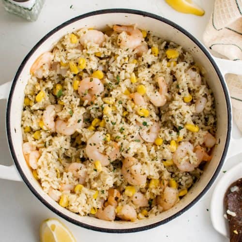 Shrimp and Rice - The Salty Marshmallow