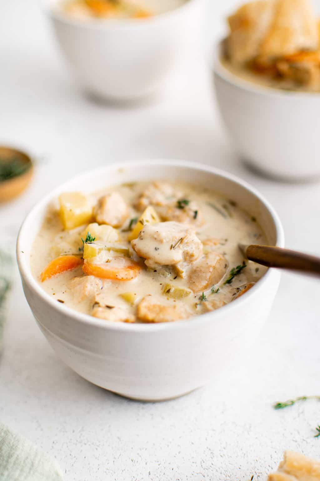 Creamy Chicken Stew - The Salty Marshmallow