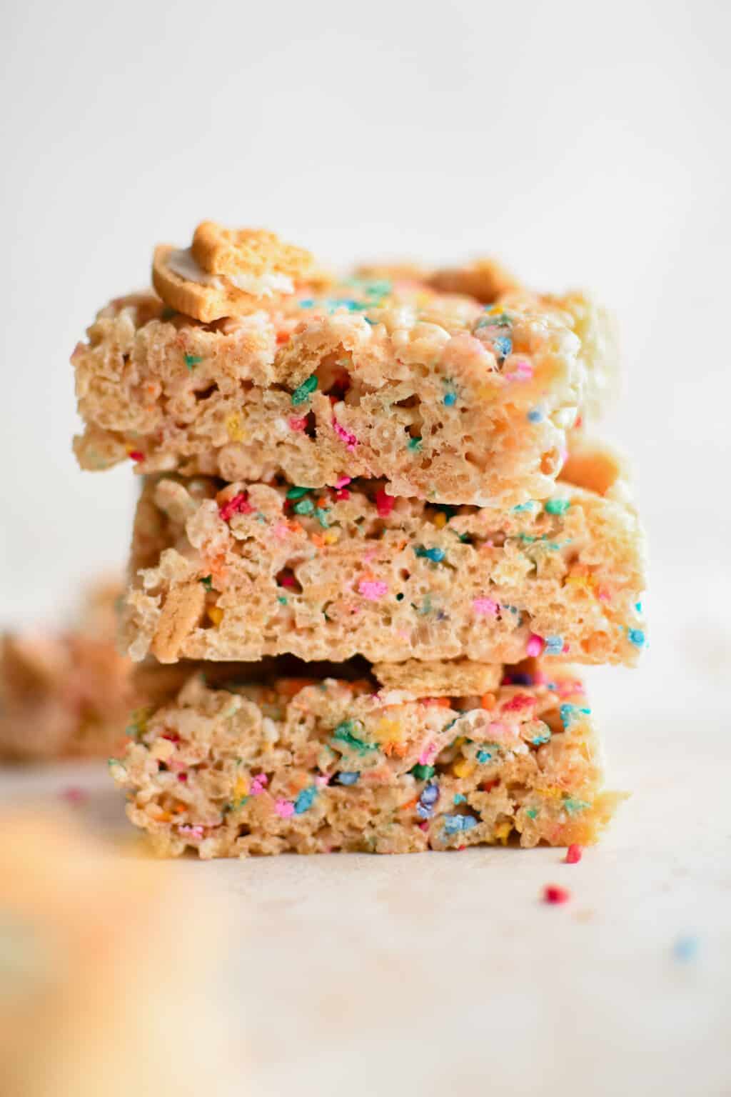 Funfetti Oreo Krispie Treats - The Salty Marshmallow