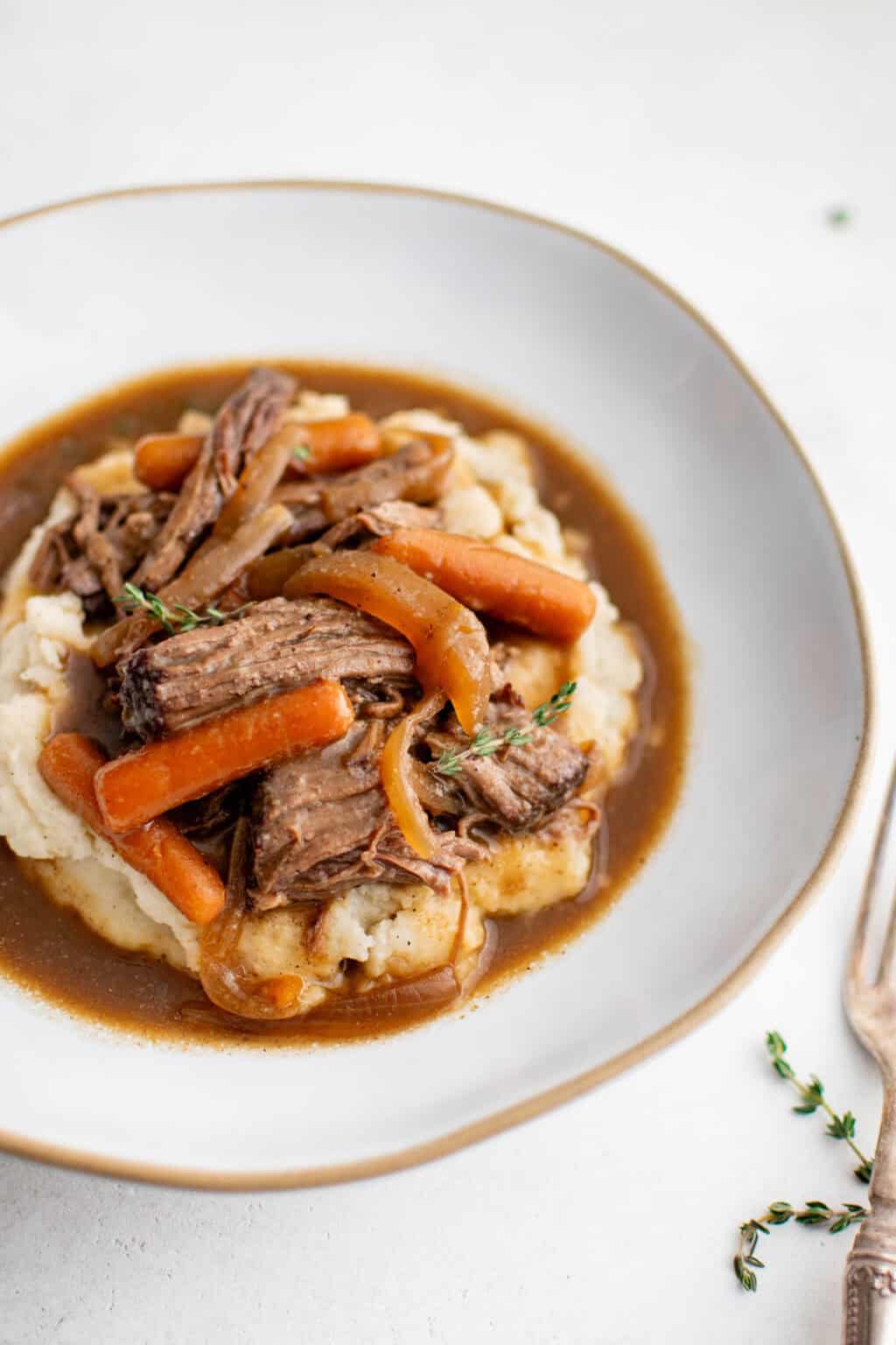 Slow Cooker Pot Roast - The Salty Marshmallow